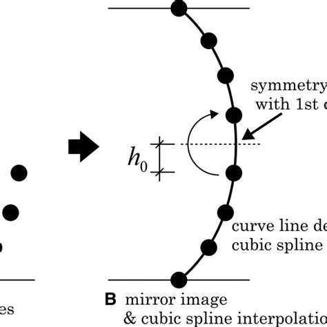 Symmetry Point With First Derivative Equal To 0 By Mirror Image Principle Download Scientific