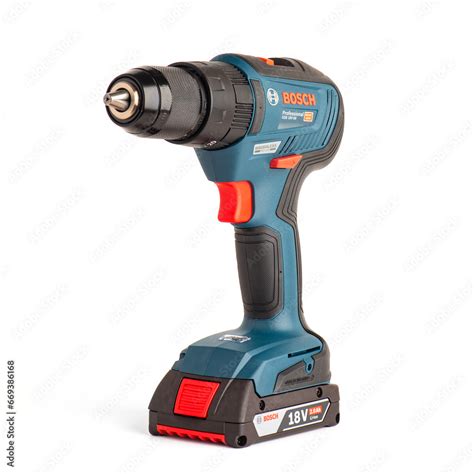 Istanbul September 30 2023 Bosch Gsb 18v 50 Professional Cordless