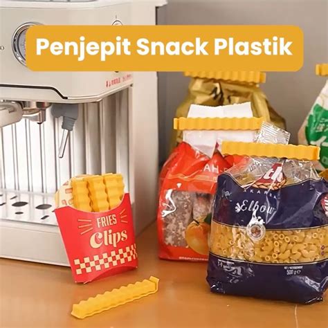 Mainland Klip Segel Makanan Penjepit Bungkus Makanan 12pcs Jepitan