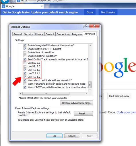 Disable Obsolete Ssl For Secure Browsing Precision Roller
