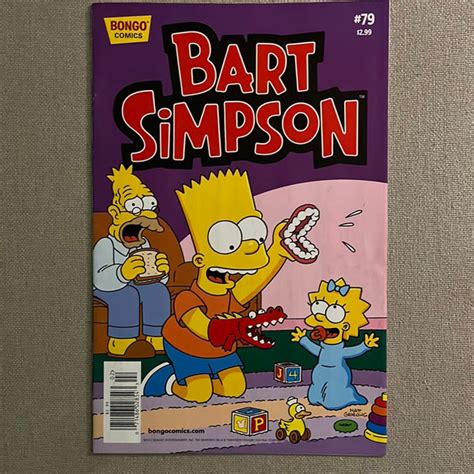 Bart Simpson 79 Rare Newsstand Variant Simpsons Vf East Bay Comics