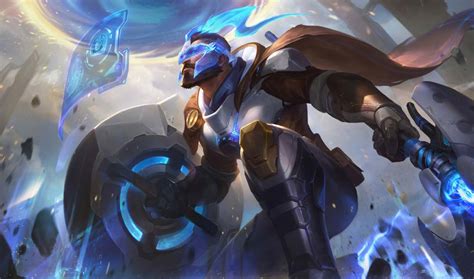 Pulsefire Pantheon League Of Legends Lol Champion Skin On Mobafire