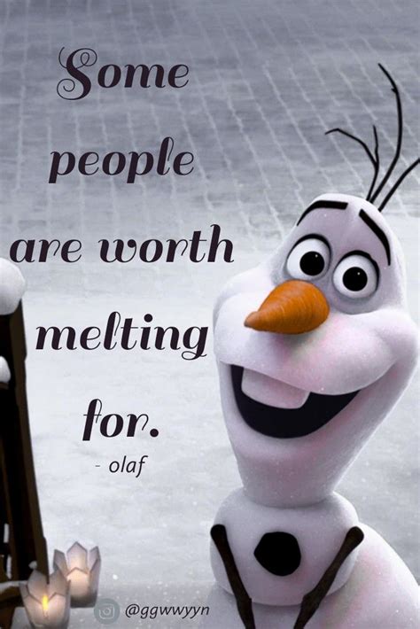 Olaf Frozen Olaf Inspirational Quotes Disney Cute Disney Quotes