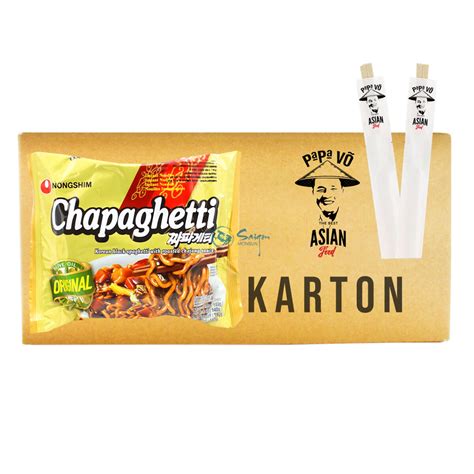 Nong Shim Chapaghetti Koreanische Instantnudeln 20x140g 29 99