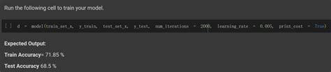 Params Grads Costs Optimize W B X Y Num Iterations Chegg