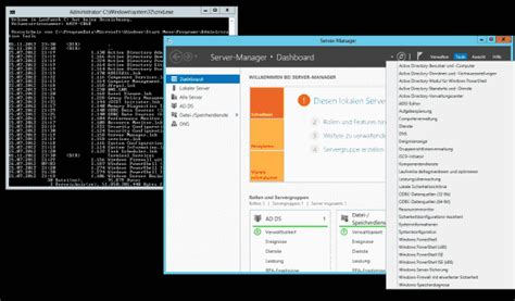 Tools Menü In Server Manager 2012 Konfigurieren Und Erweitern Windowspro