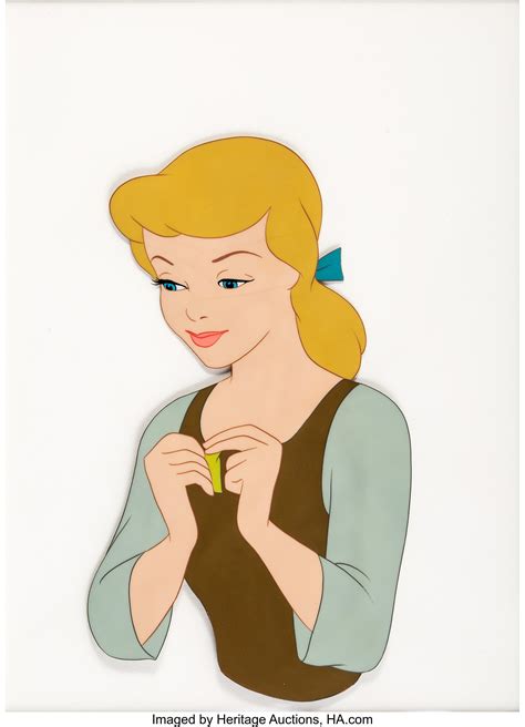 Cinderella Production Cel Walt Disney 1950 Animation Art Lot 95192 Heritage Auctions