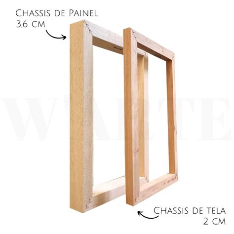 Chassis Para Tela Canvas E Tecido Telas Para Pintura Warte Telas