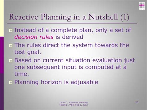 Ppt Online Testing Of Nondeterministic Systems With The Reactive Planning Tester Powerpoint