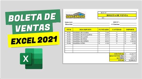 Formato De Boleta De Venta En Excel Aprender Excel Sexiezpix Web Porn