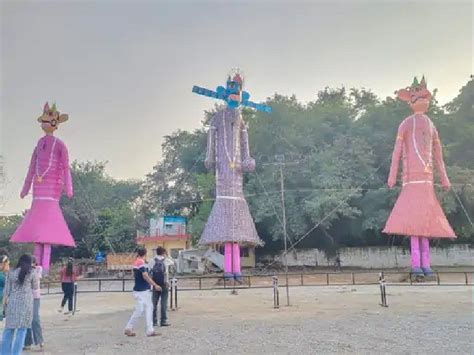 Ravana Dahan Will Happen At Six Places In Gwalior ग्वालियर में 6 जगह