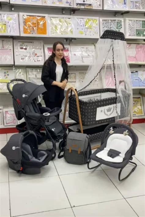 moda bebekler King çeyiz seti anne yanı beşik travel bebek arabası ana kucağı çanta yağmurluk ve