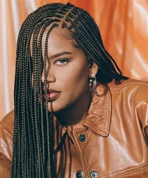 Box Braids Hairstyles Medium Tailoringinhindi