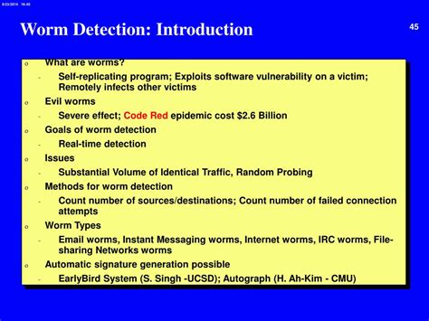 Ppt Malicious Code Detection And Security Applications Powerpoint Presentation Id3478658