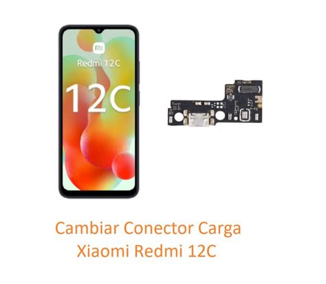 Cambiar Conector Carga Xiaomi Redmi 12C