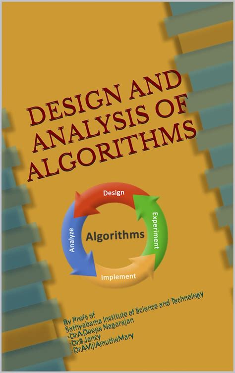 DESIGN AND ANALYSIS OF ALGORITHMS EBook Nagarajan Dr A Deepa S Dr Jancy Mary Dr A Viji