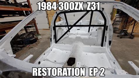 1984 Nissan 300zx Z31 Restoration Pt 2 Sandblasting And Painting