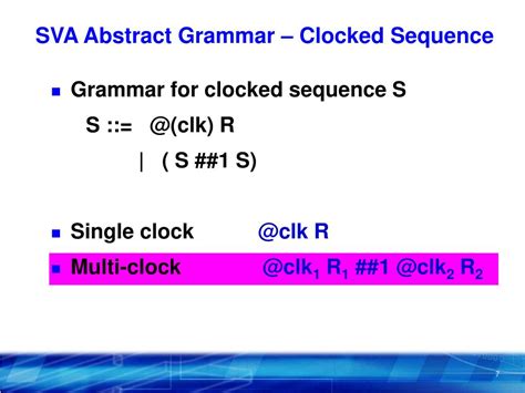 Ppt On The Fly Synthesis Of Multi Clock Sva Powerpoint Presentation
