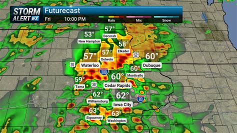 Severe Storms Tornado Threat Target Eastern Iowa Tonight Forecast