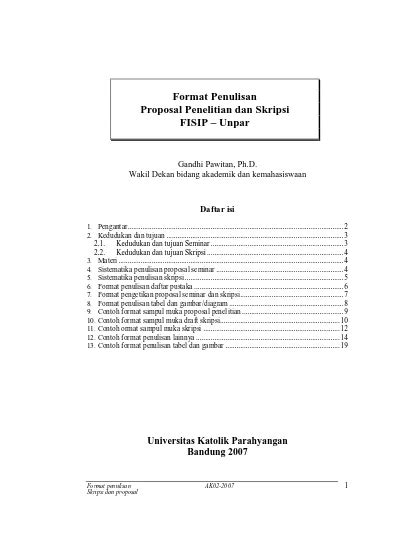 Detail Contoh Format Proposal Penelitian Koleksi Nomer 41