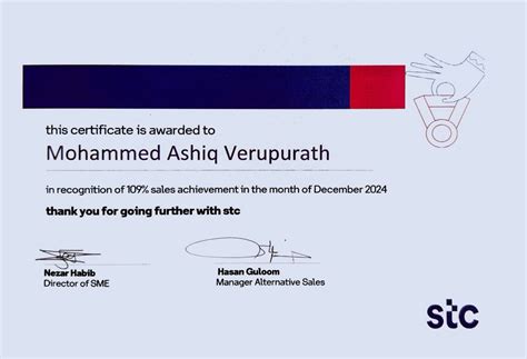 Mohammed Ashiq On Linkedin Im Thrilled To Share That Ive Obtained A