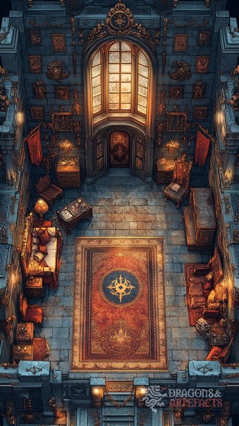 Battle Maps Dnd Map Of A Room Dnd Bedroom Battlemap Royal Bedroom
