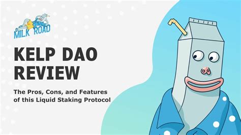 Kelp Dao Review 2024 Fees Pros Cons And Safety