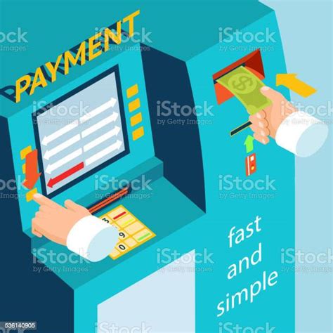 Atm 터미널 지불제 현물인도 2015년에 대한 스톡 벡터 아트 및 기타 이미지 2015년 거리 고객 Istock