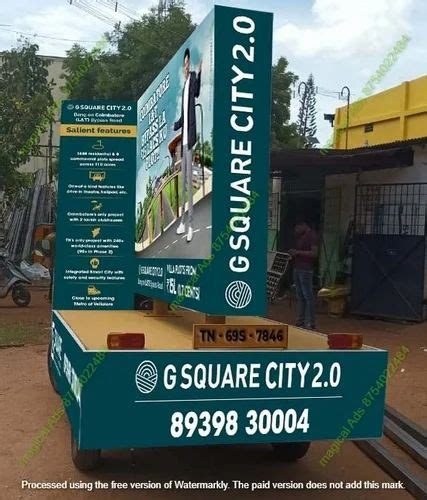 Promotional Mobile Van Advertising Service At ₹ 1800 Day In Coimbatore