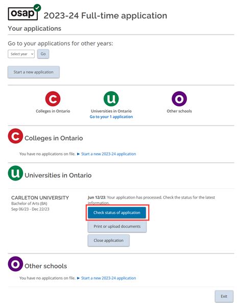 How To Check The Status Of Your Osap Application Awards And Financial Aid