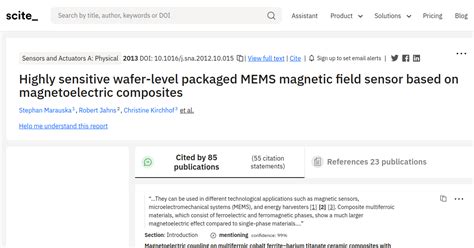 highly sensitive wafer level packaged mems magnetic field sensor based
