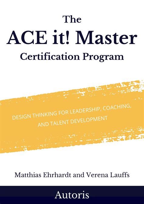 The Ace It Master Certification Fallwinter Program Session 1 Back To