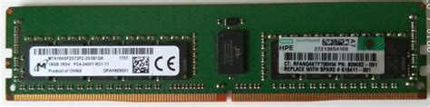 Hpe 16gb Pc 4 19200 Ddr 4 2400t Ecc Registered Ram For Hp Proliant Server डीडीआर मेमोरी