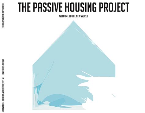 Passive Housing Project Design Package And Book Layout Behance