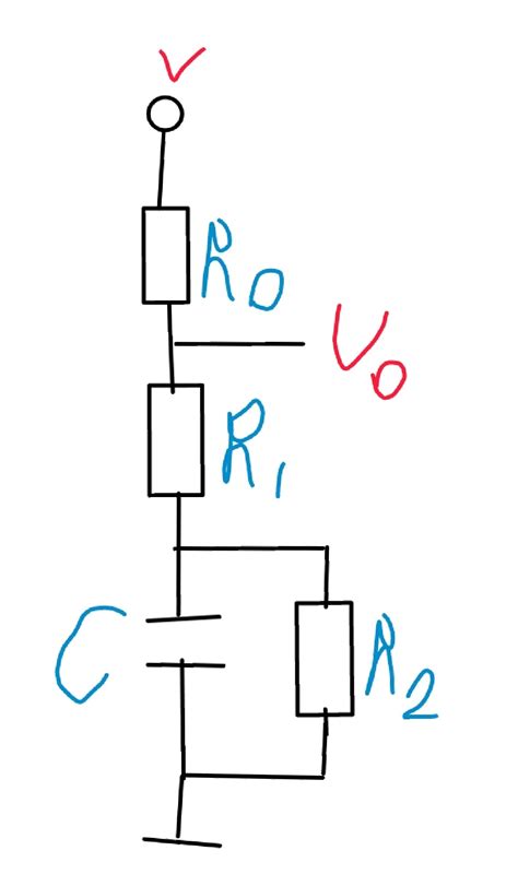 电容并联放电电阻的rc 电路时间常数计算，一阶线性常系数微分方程有两个电容的时间常数怎么求刻bitter的博客 Csdn博客