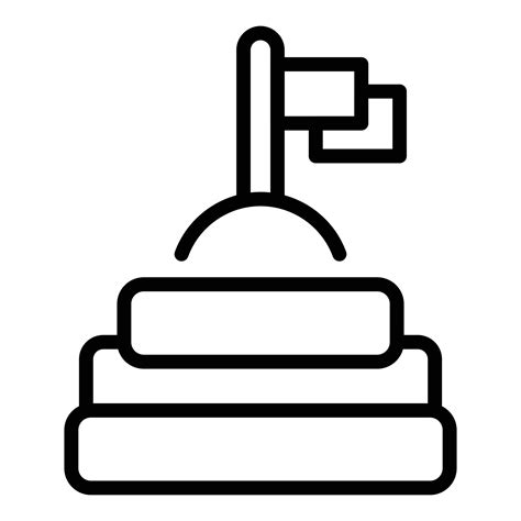 Key Leader Steps Icon Outline Vector Kol Opinion 14984246 Vector Art