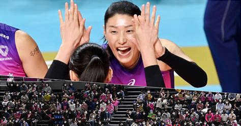 여제 김연경 ‘팬사랑 가득한 플랜카드 아이돌 부럽지 않은 인기 김한준의 현장 포착