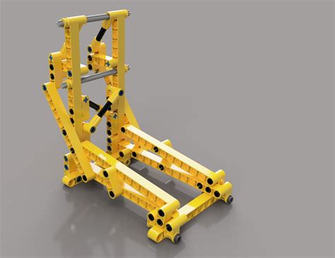 Lego Moc Universal Engine Stand By Wpngls Rebrickable Build With Lego