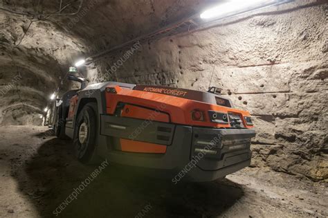 Autonomous Mining Concept Vehicle Stock Image C057 3889 Science Photo Library