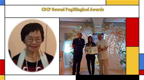 Cbcp Ecppc Recognizes Preso