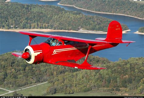 Nc18575 Beechcraft D17s Staggerwing Private Stephen Tornblom