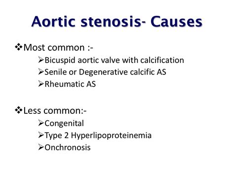 Echo Assessment Of Aortic Stenosis