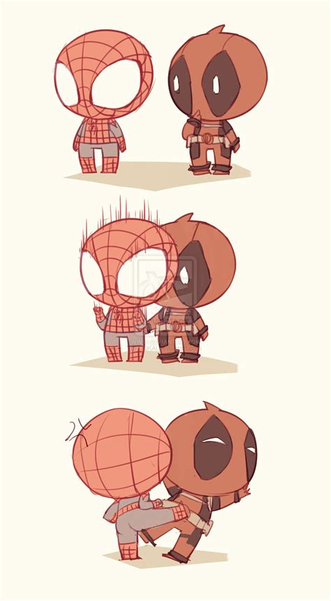 On Deviantart Chibi Marvel