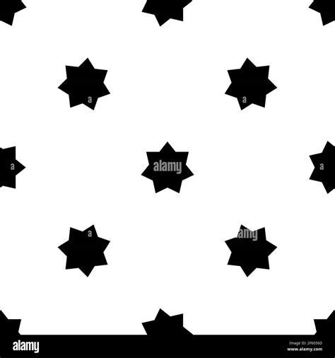Repeatable Seamless Star Star Shape Pattern Background — Stock Vector Illustration Graphics