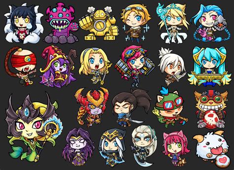 League Of Legends Champions Chibi
