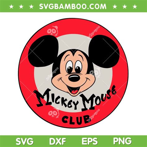 Mickey Mouse Club Logo Svg Png
