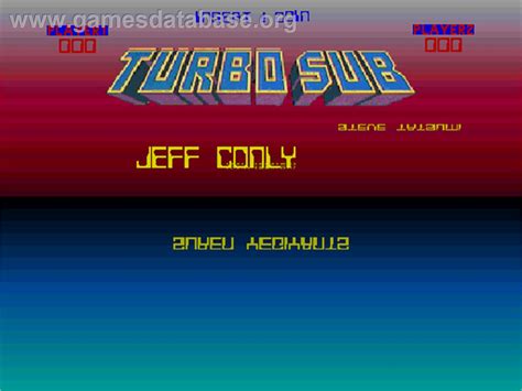 Turbo Sub Arcade Games Database