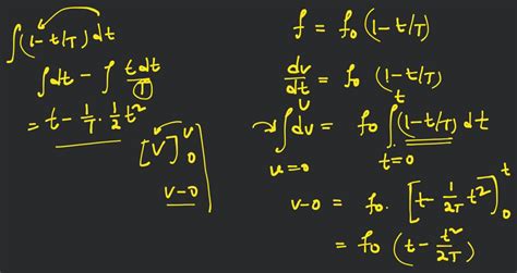 A Particle Moving Along X Axis Has Acceleration F At Time T Given F F