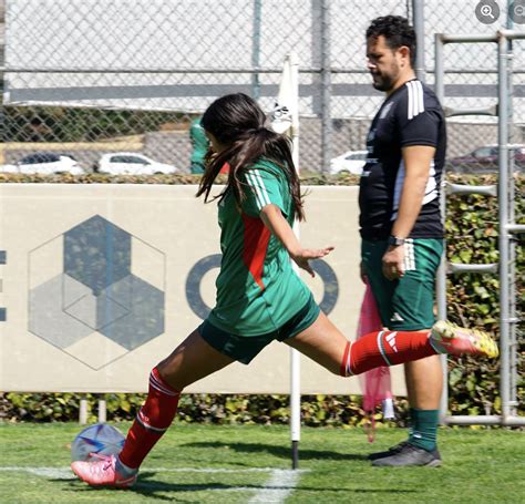 Mexican Girls Playing Soccer