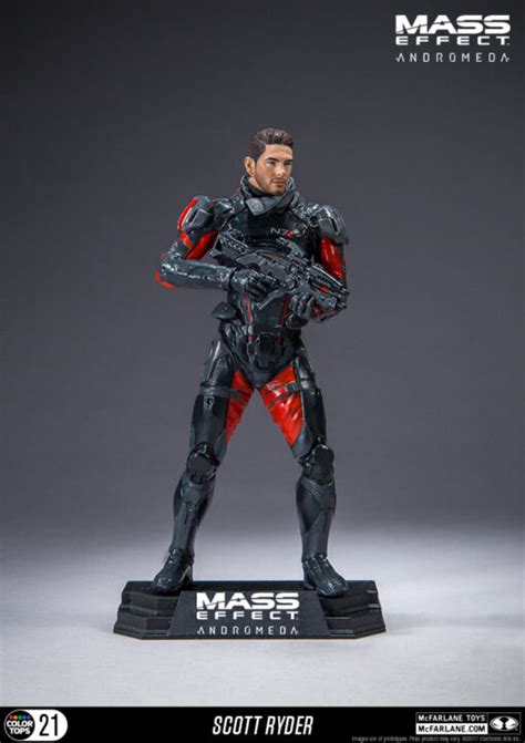 Mass Effect Andromeda 7 Inch Scott Ryder Figure 21 Mcfarlane Toys